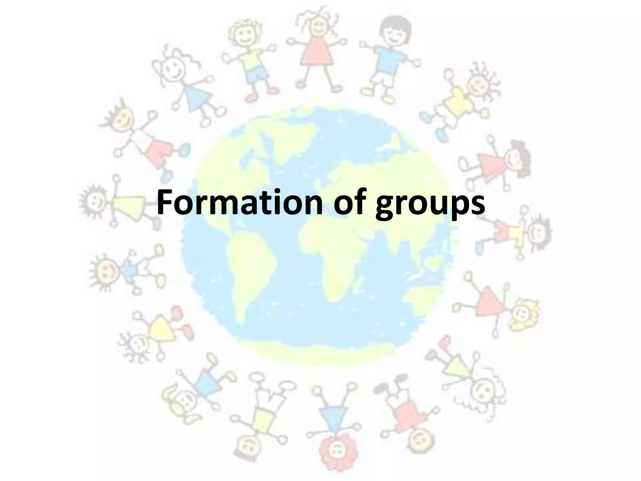 group formation | PPTX