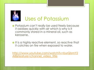 Potassium (Megan Fish) | PPT