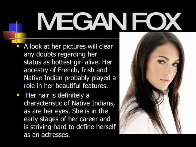 Megan fox | PPT