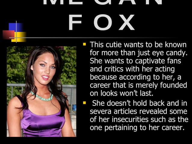 Megan fox | PPT