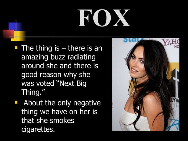 Megan fox | PPT