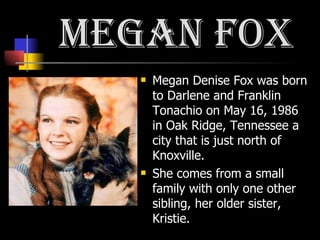 Megan fox | PPT