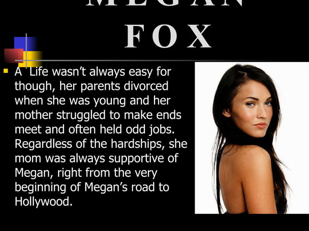 Megan fox | PPT