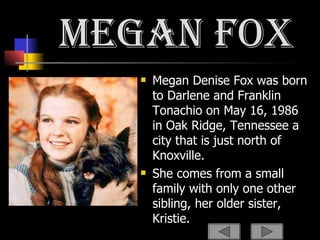 Megan fox | PPT