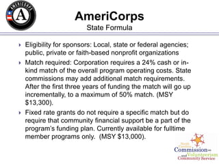 Tapping Into AmeriCorps Programming | PPT