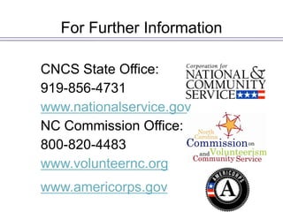 Tapping Into AmeriCorps Programming | PPT