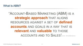 ABM: The Revolution Continues | PPT