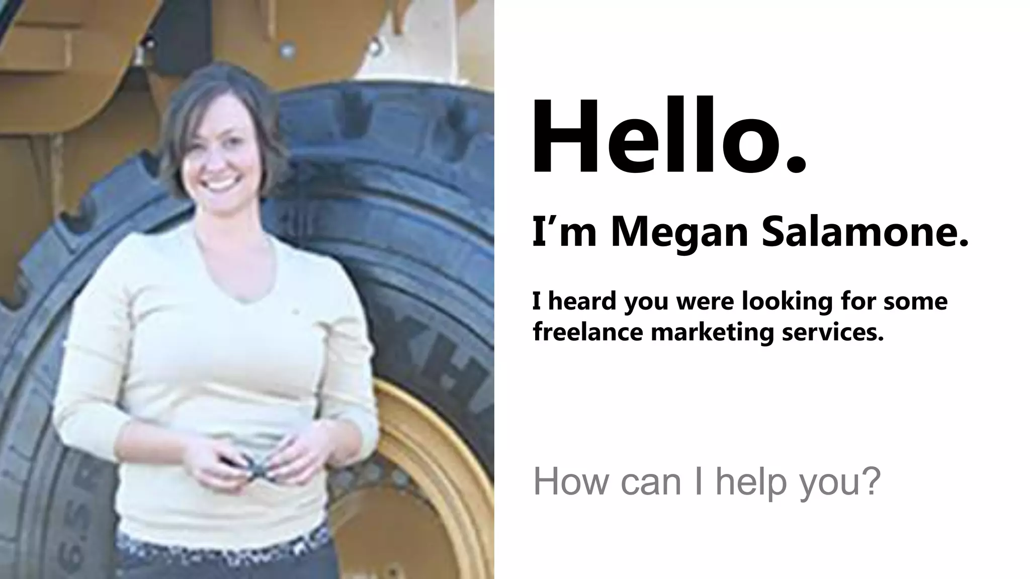 Megan Salamone Marketing Services | PPT
