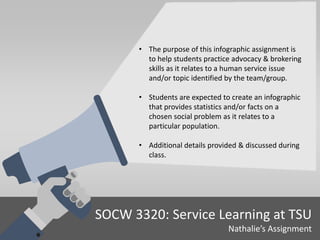 Visualizing Data: Infographic Assignments across the Social Work ...
