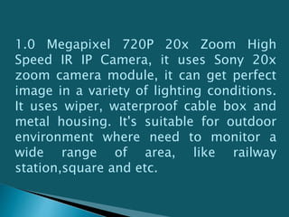 Megapixel ip cameras | PPT