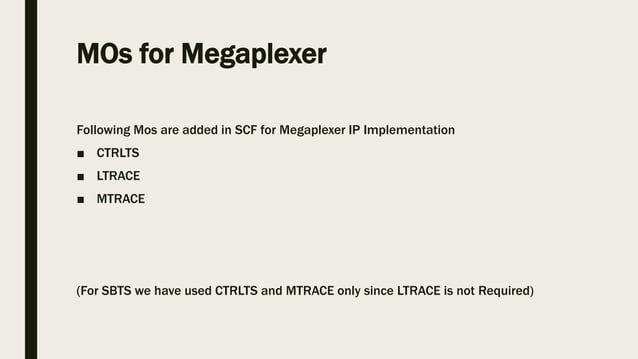 Megaplexer Ip implementation in Enode B | PPTX | Computer Networking | Computing
