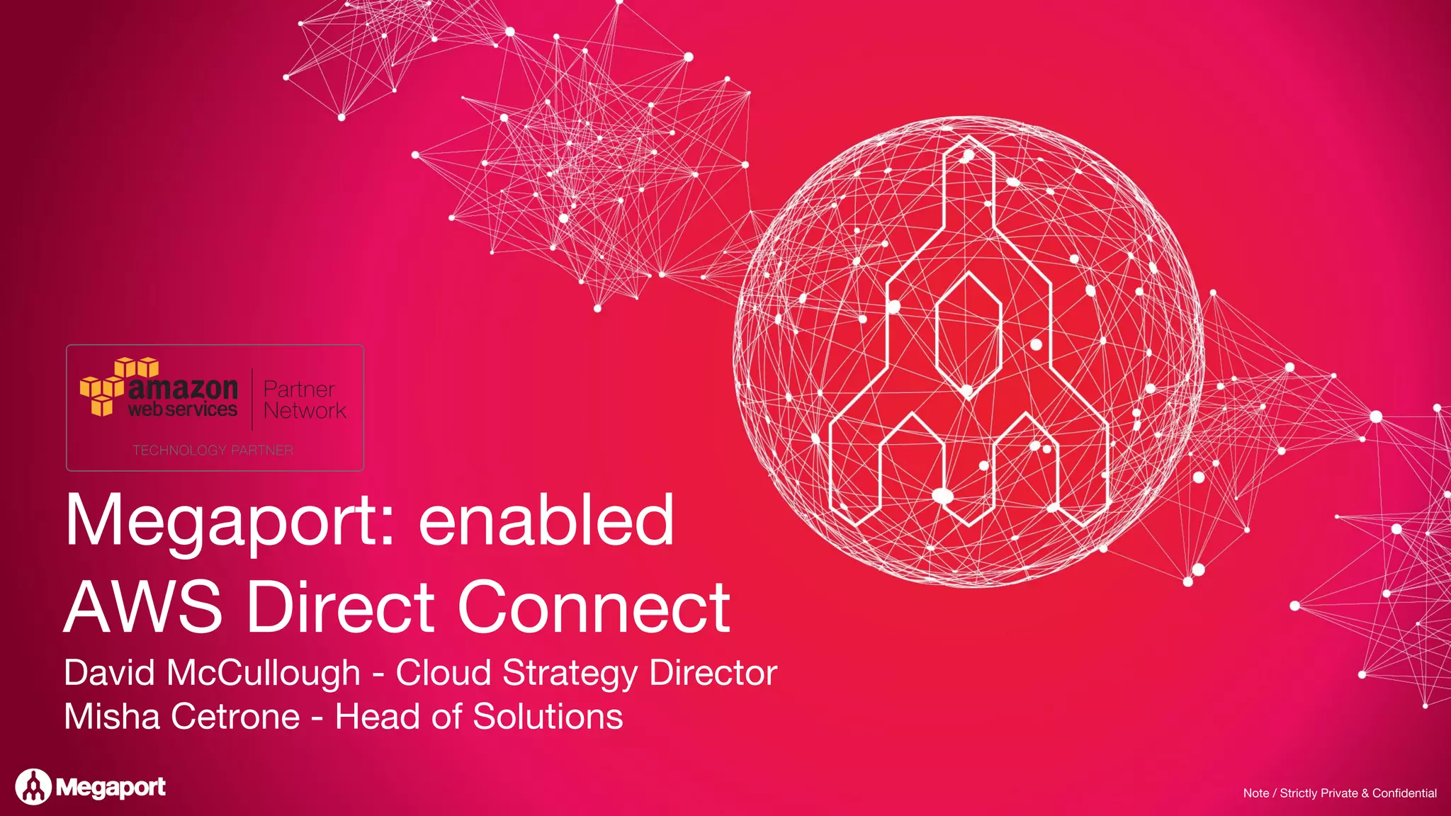 Megaport Enabled AWS Direct Connect | PPT