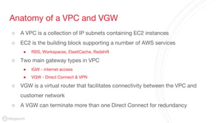 Megaport Enabled AWS Direct Connect | PPT