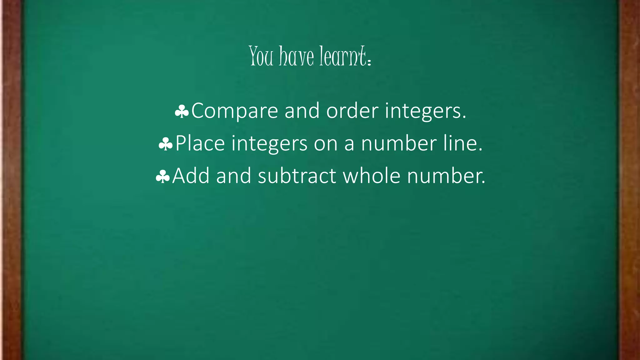 addition and subtraction of integer by Mega Asmara | PPTX
