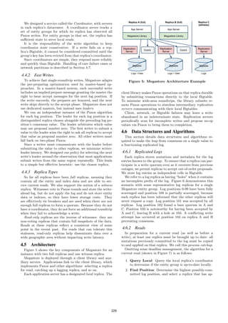 Megastore providing scalable, highly available storage for interactive services | PDF