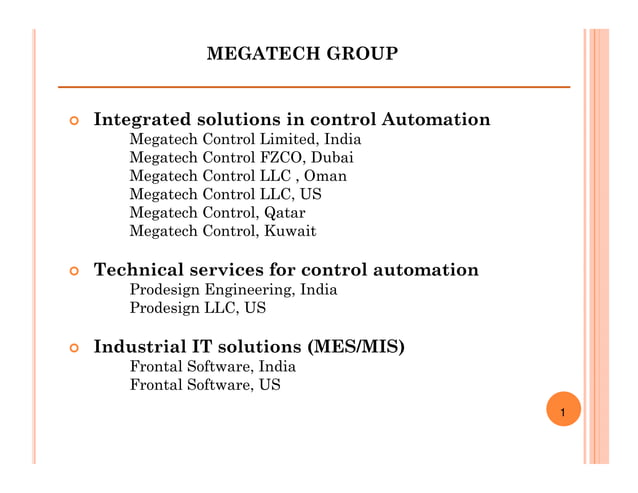 Megatech Group | PPT