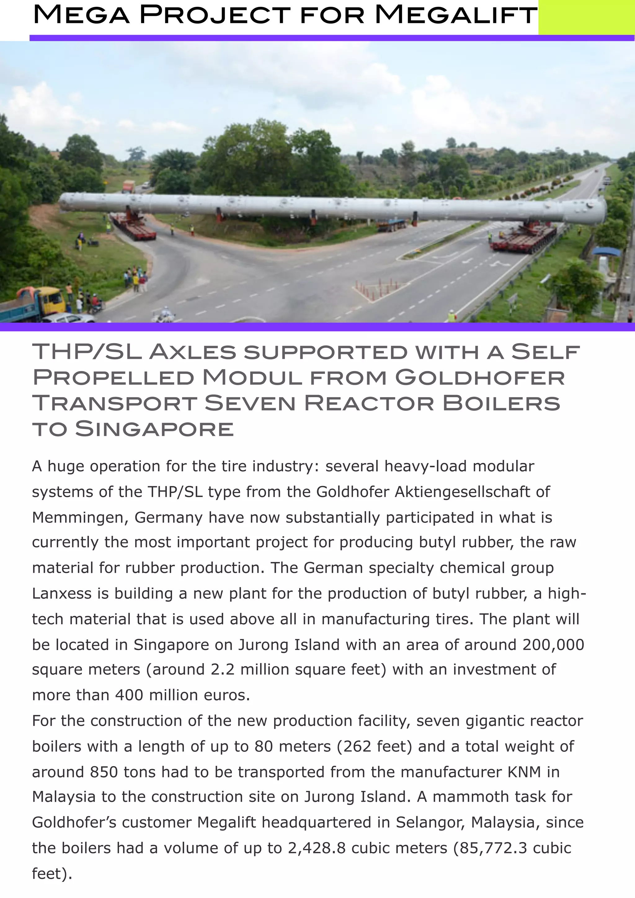 Mega Project for Megalift | PDF