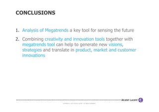 Megatrends boosting imagination and innovation | PDF