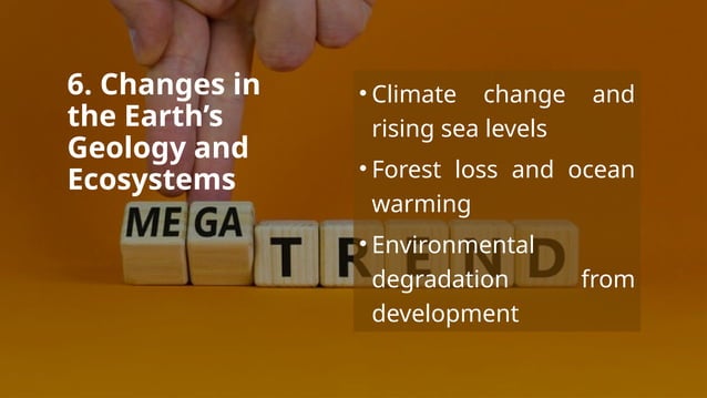 Mega Trends and Trends as a whole. Cause and Effect | PPTX