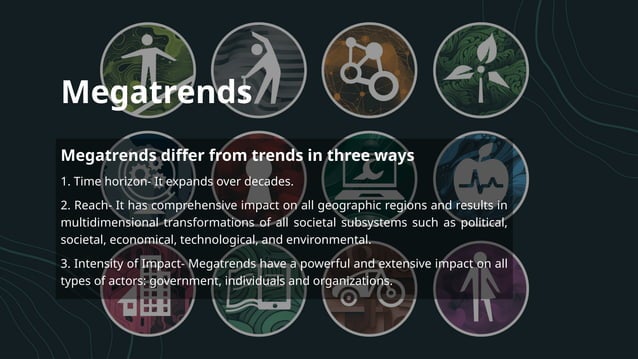 Mega Trends and Trends as a whole. Cause and Effect | PPTX