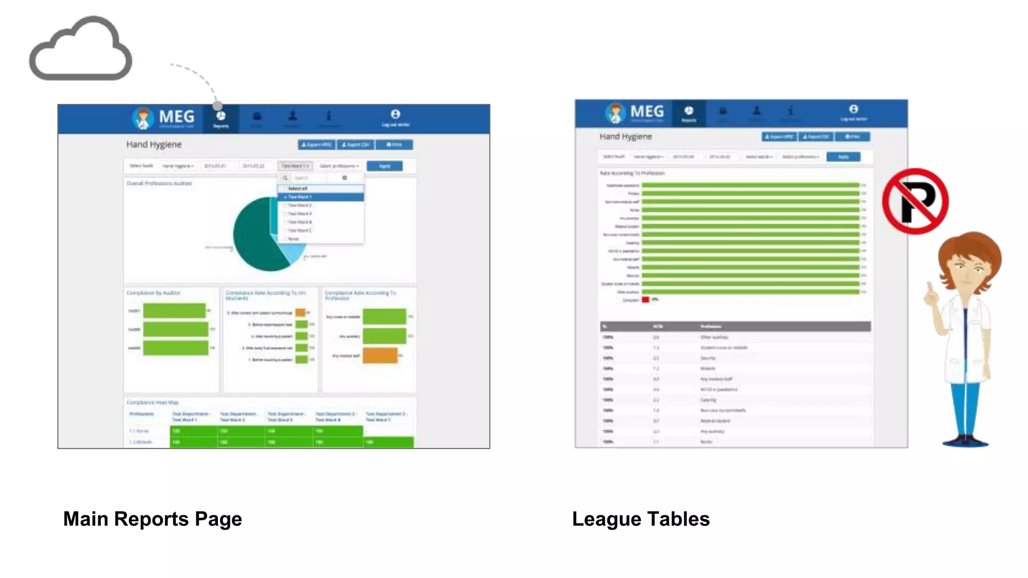 MEG Hand Hygiene Audit System - National Healthcare Conference 2015 | PPTX