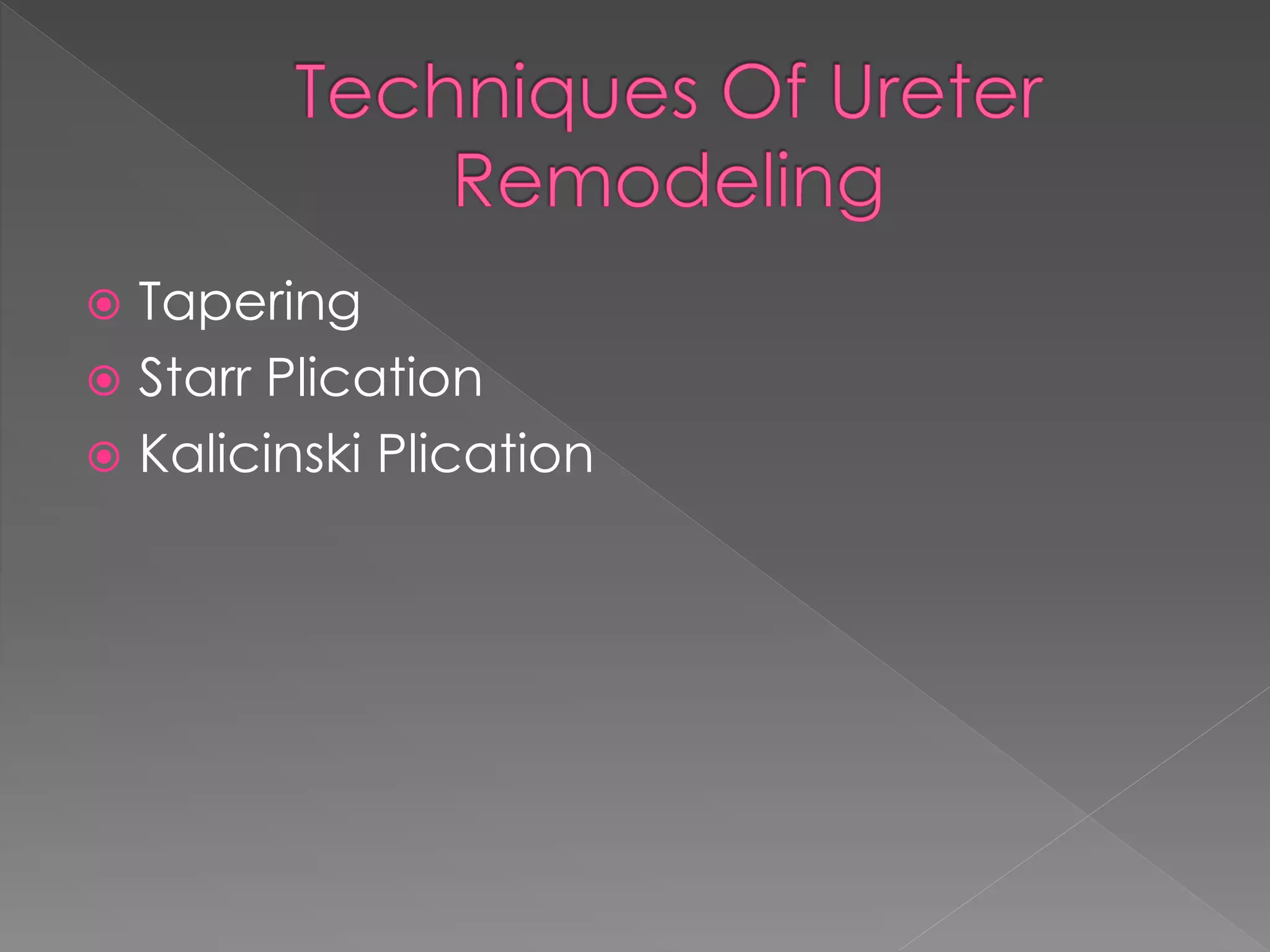 Megaureter ppt. Types, pathophysiology, evaluation and management. | PPTX