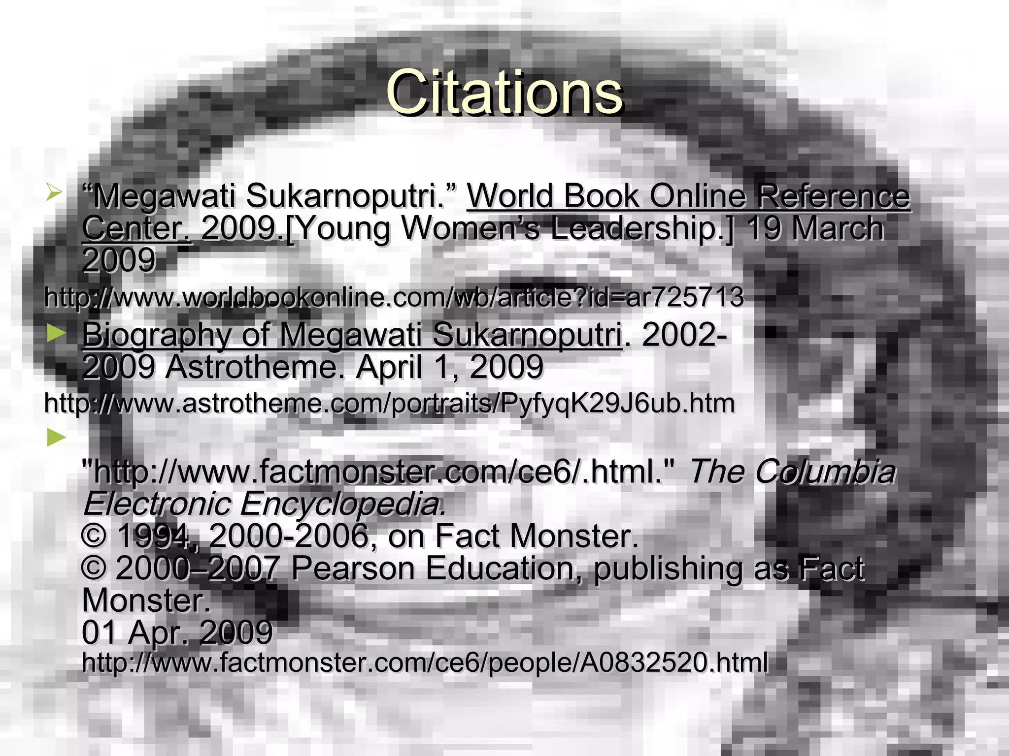 Megawati Soekarno Putri | PPT