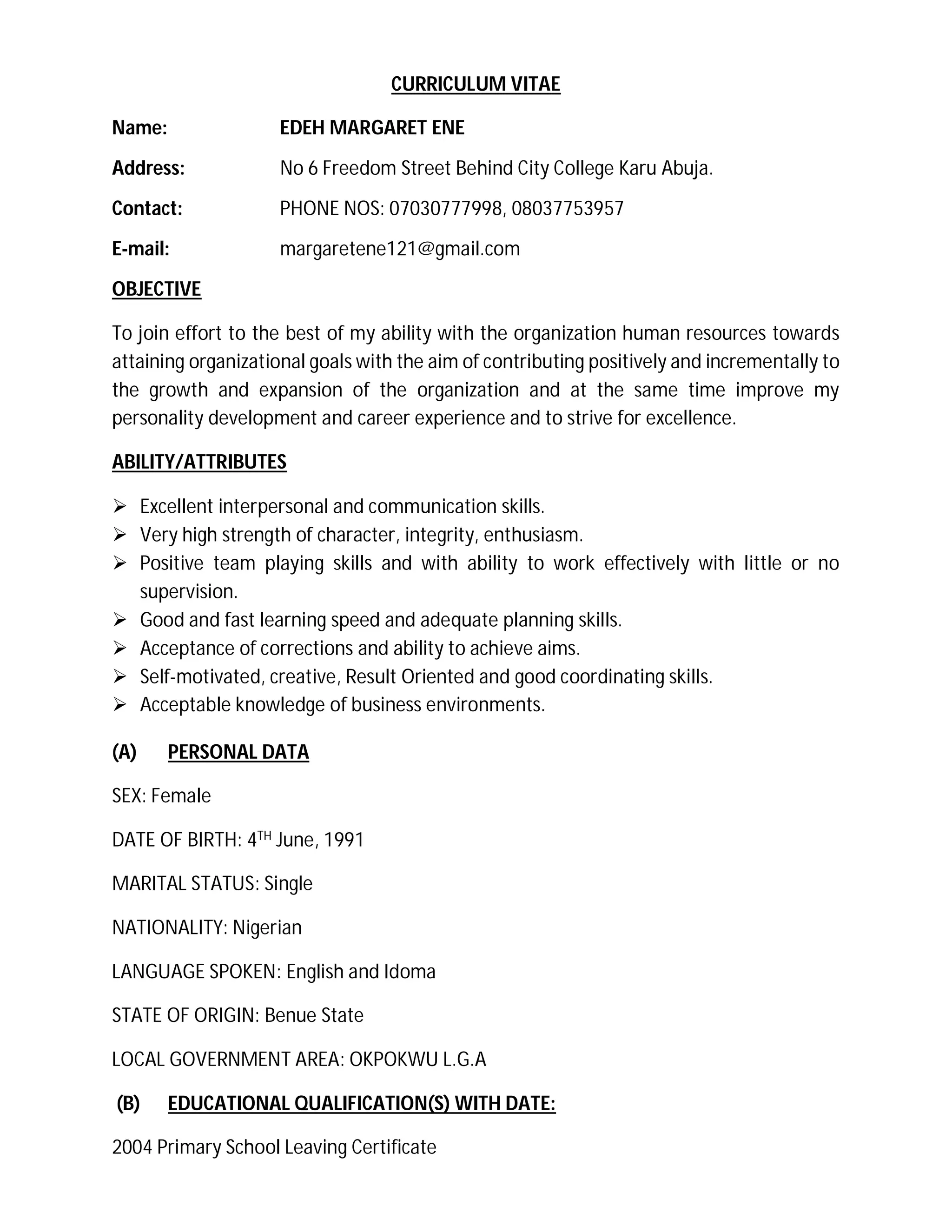 UPDATED RESUME | PDF