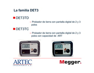 Megger medición de resistencia de pat 1 - Gama DET3 DET4 | PDF