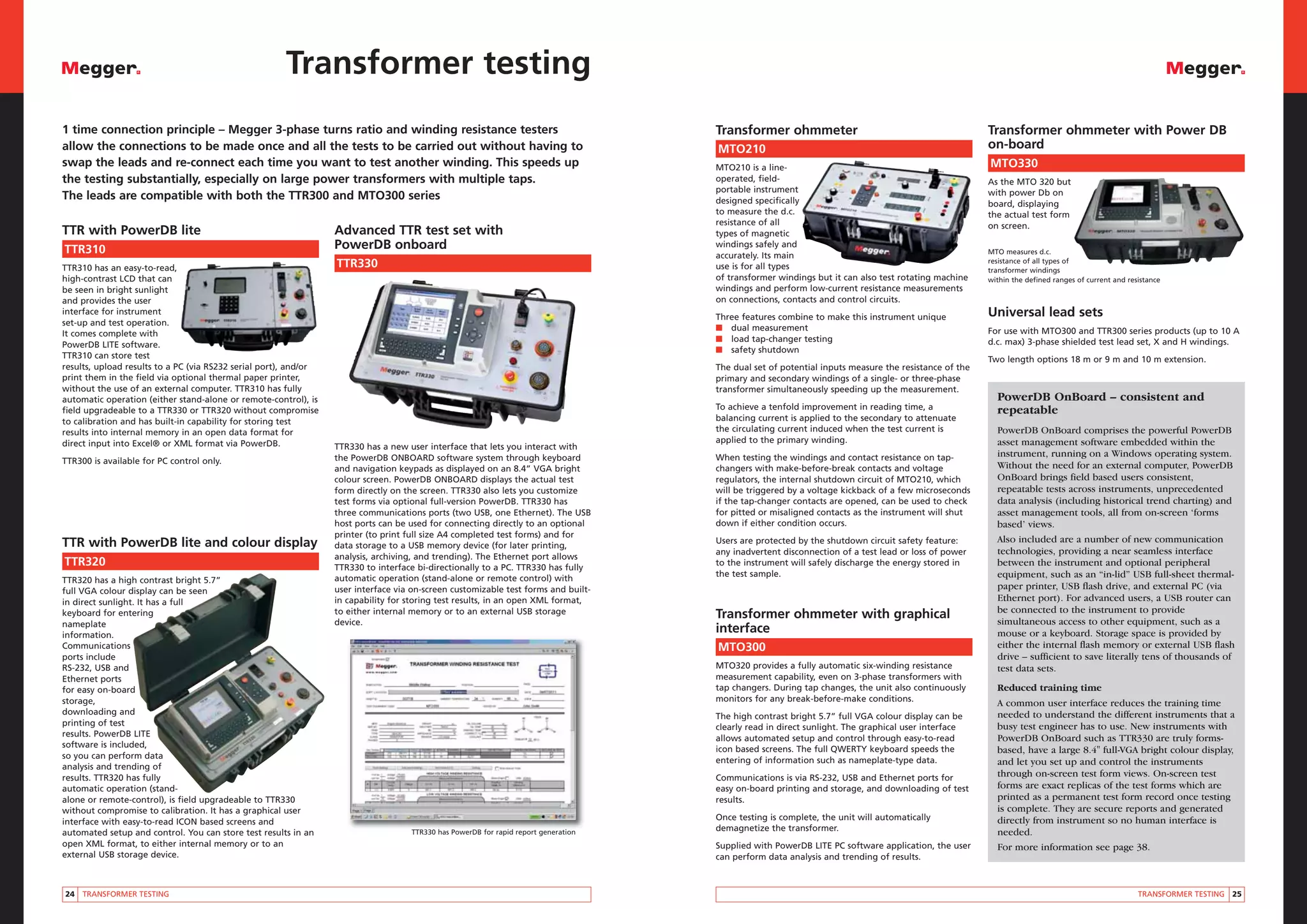 Megger Power And Industrial Test Equipment - Cable Fault Locators, High ...