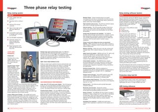 Megger Power And Industrial Test Equipment - Cable Fault Locators, High ...
