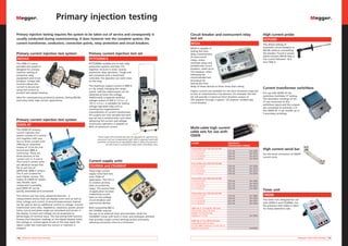 Megger Power And Industrial Test Equipment - Cable Fault Locators, High ...
