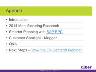Megger SAP BPC v6 | PPT