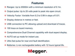 Megger TDR | PPTX