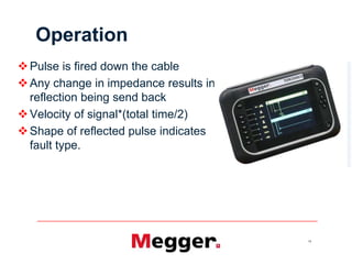 Megger TDR | PPTX