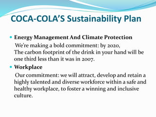 Corporate social responsibility of coca cola | PPTX | Business ...