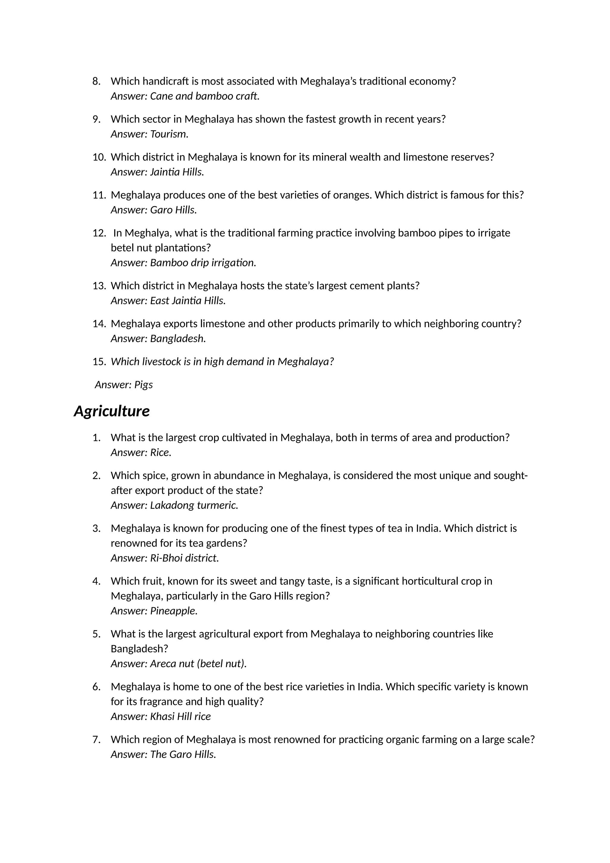 Explore Meghalaya: 100 Trivia Questions that will challenge Your ...