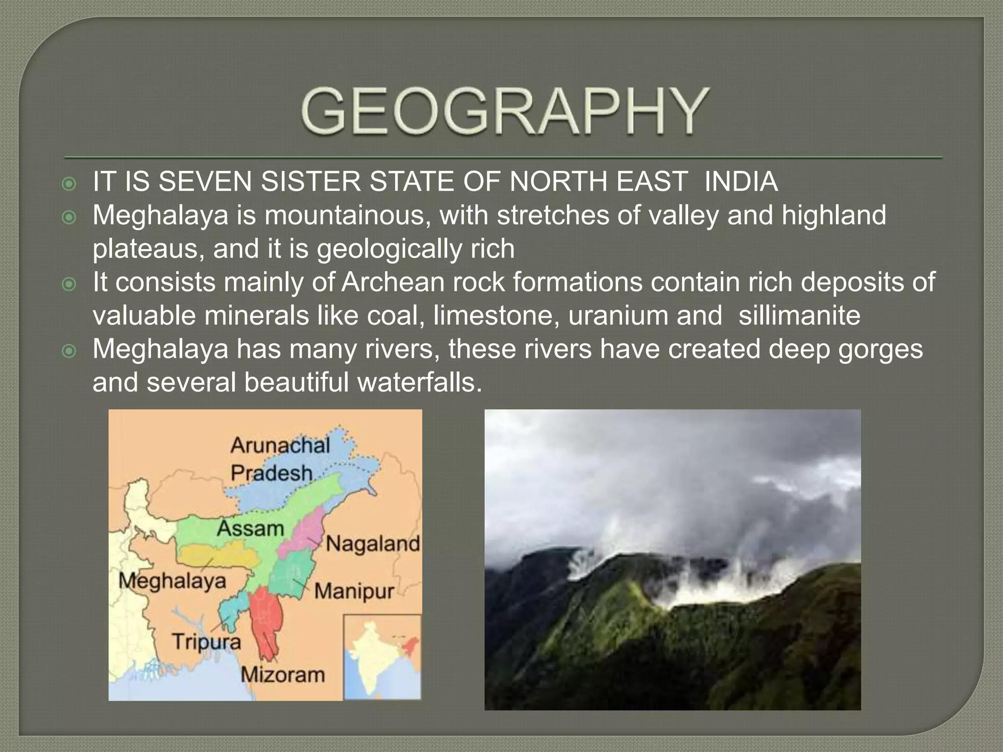 Meghalaya ppt | PPTX