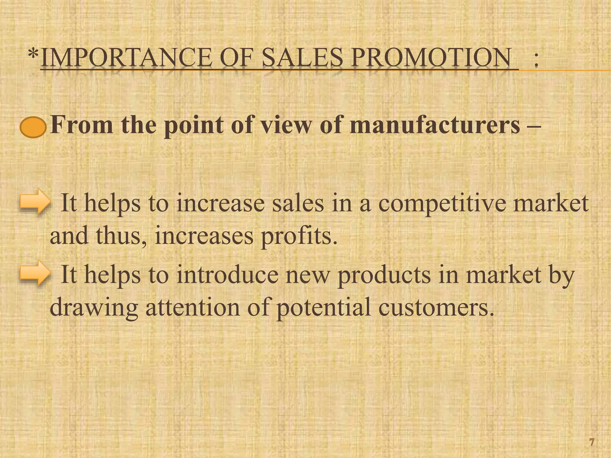 Sales Promotion-Marketing Management ppt | PPTX