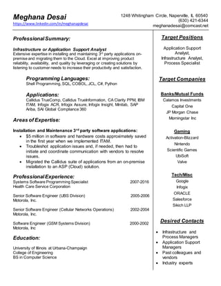 Meghana Desai Networking Brief | DOCX