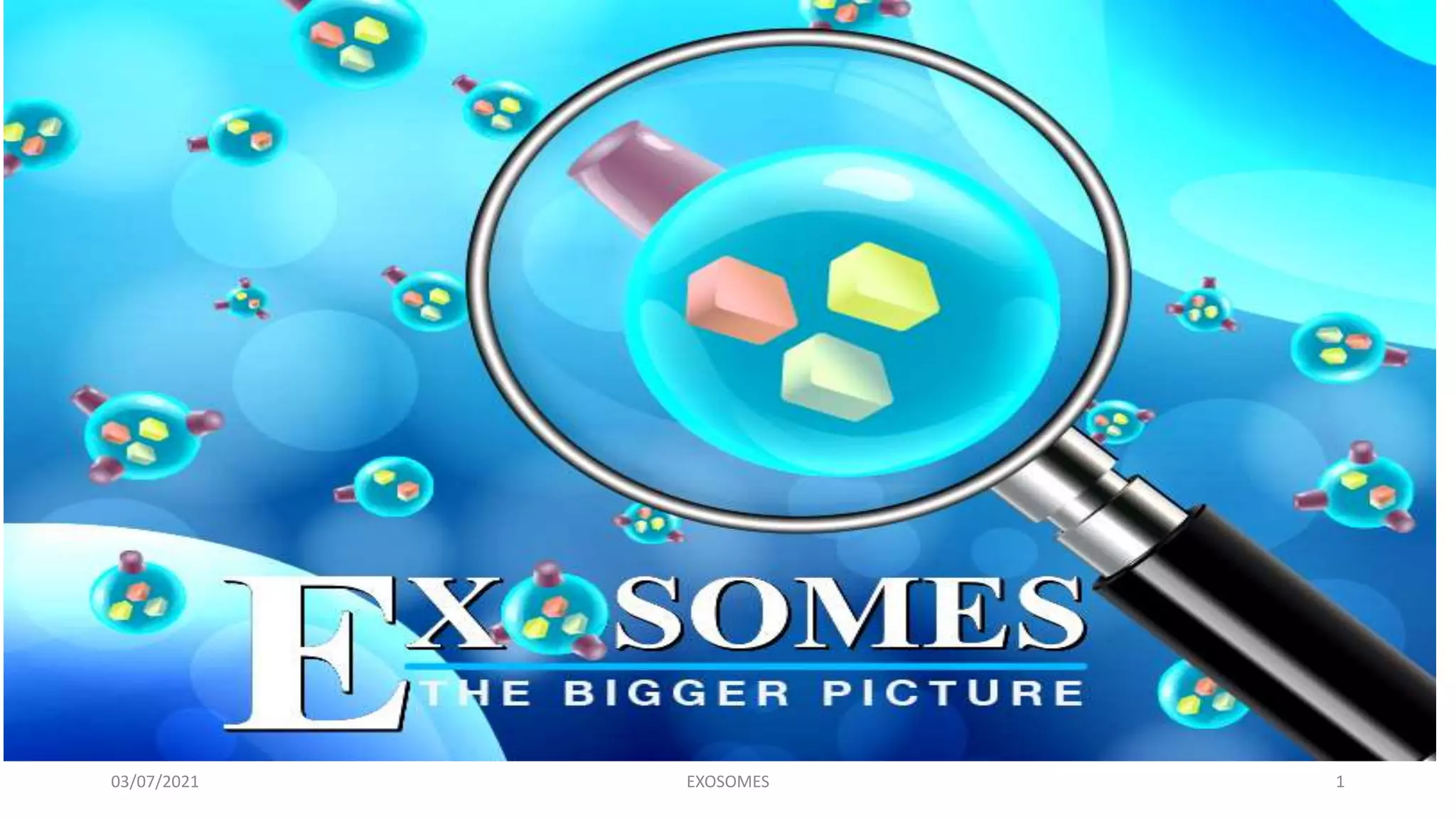 Exosomes -power point presentation | PPTX