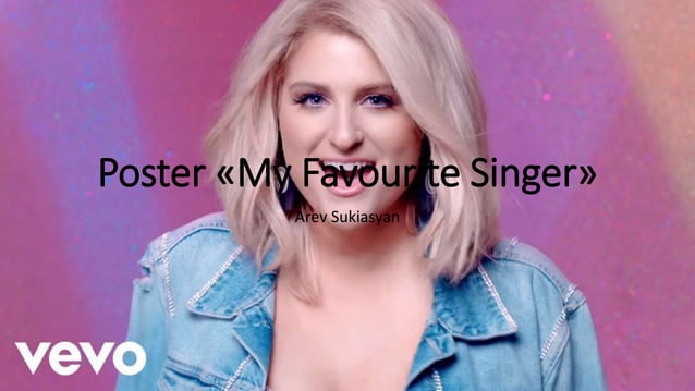 Poster "My Favorite Singer" | PPTX | R&B/Soul/Funk | Music