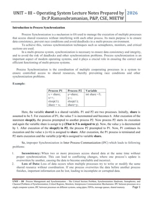 JNTUH - Megha Operating system Unit3.pdf