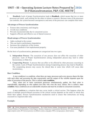 JNTUH - Megha Operating system Unit3.pdf