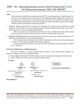 JNTUH - Megha Operating system Unit3.pdf