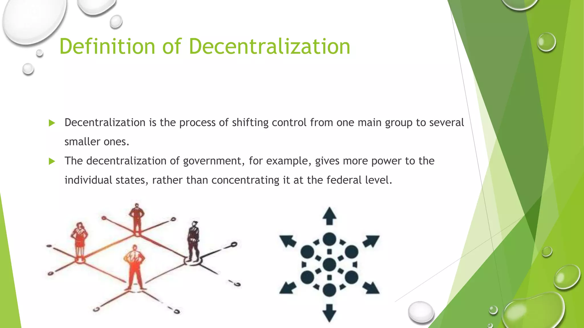 decentralization and delegations of authority | PPT