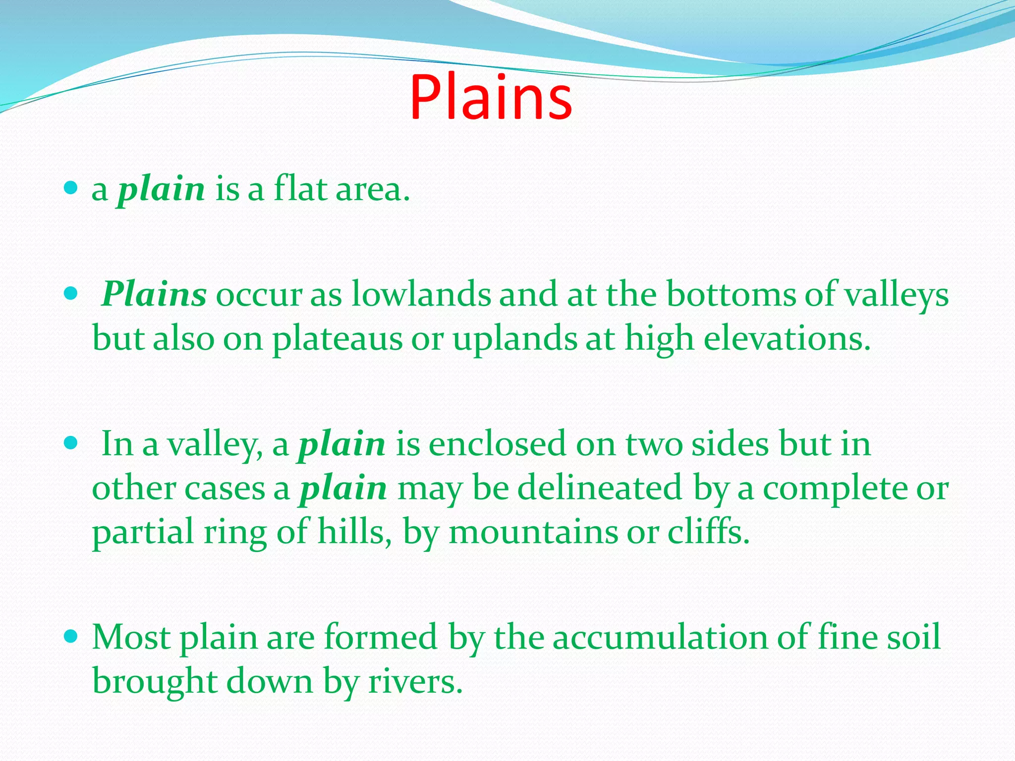 Major Relief Features Of the Earth | PPTX