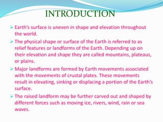 Major Relief Features Of the Earth | PPTX