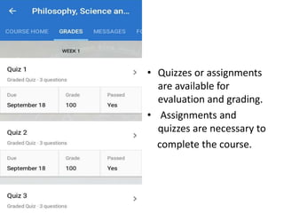 Experience of Coursera Moocs | PPT