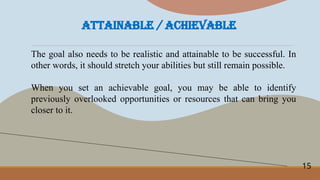 smart goal for the successful learning by students | PPTX | Educational ...